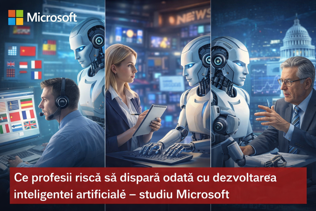 Ce profesii riscă să dispară odată cu dezvoltarea inteligenței ...